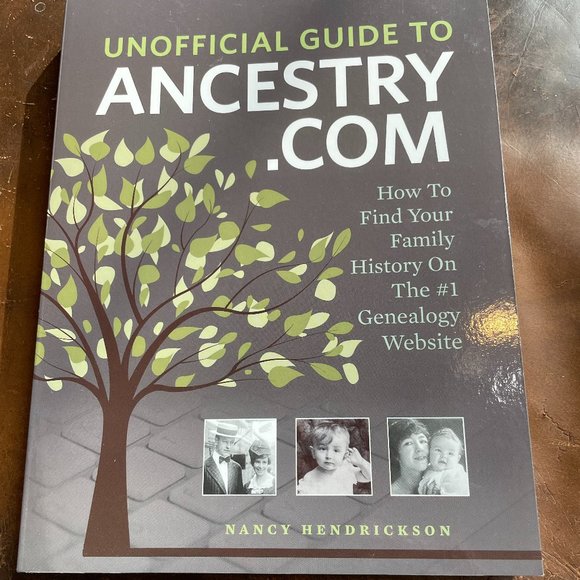 Accents | 214 Unofficial Guide To Ancestrycom By Nancy Hendrickson Softback Book | Poshmark